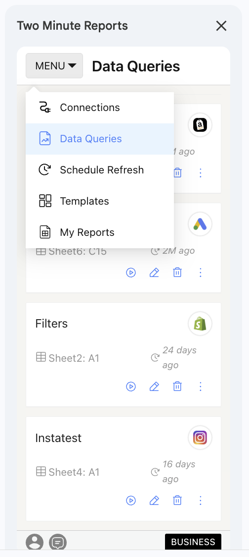 About Two Minute Reports - Two Minute Reports