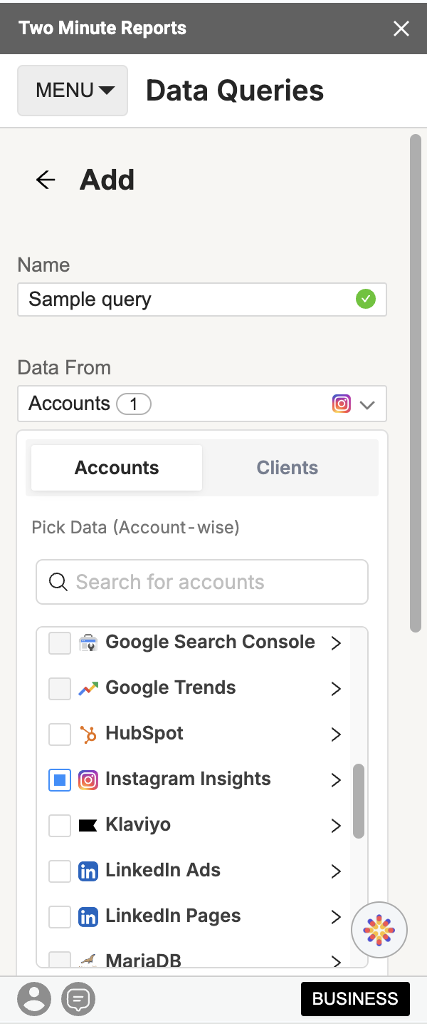 How to get Instagram Insights data in Google Sheets? - Two Minute Reports